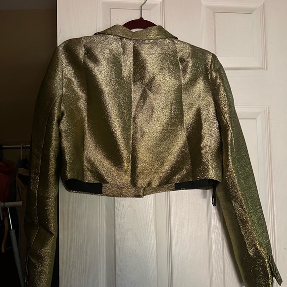 For Love And Lemons | Jackets & Coats | For Love And Lemons Nwt Gold ...